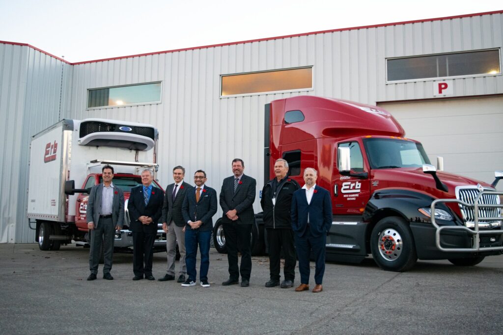 Erb Group | The Minister of Transport and MP Tim Louis visit The Erb ...